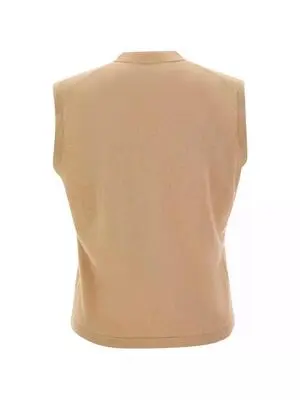 KANGRA Button-up Fine-knit Vest