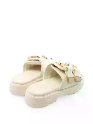 Bottega Veneta 2010s Flash Buckle Sandals