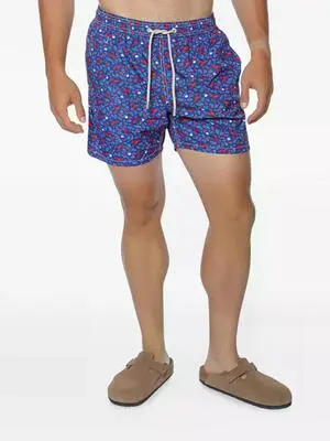 MC2 SAINT BARTH Lighting Micro Fantasy Swim Shorts - Blue