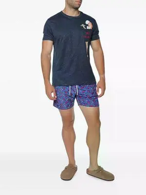 MC2 SAINT BARTH Lighting Micro Fantasy Swim Shorts - Blue