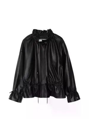 3.1 Phillip Lim Ruffle-collar Jacket - Black
