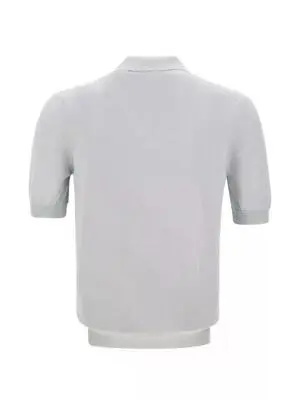 GRAN SASSO Polo-collar T-shirt - Grey