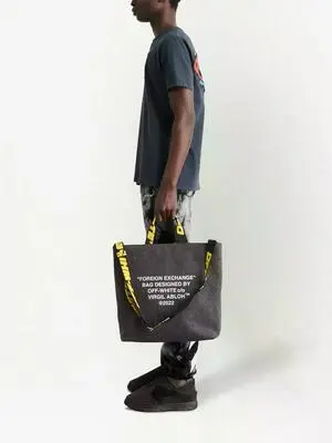 Off-White Slogan-print Tote Bag