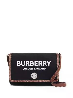 Burberry Small Logo-print Crossbody Bag - Black