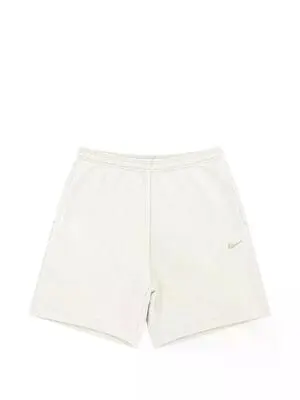 Nike Logo-embroidered Shorts - Grey