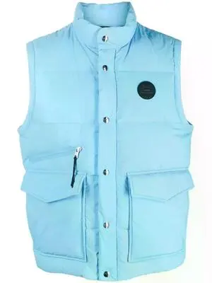 Woolrich Feather Down Gilet - Blue