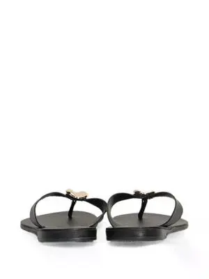 NICOLAS LAINAS Embellished Leather Sandals