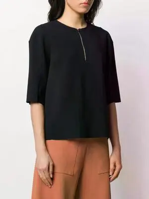 Stella McCartney Zip-front Knitted Top