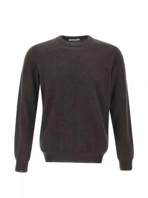 KANGRA Crew-neck Sweater - Brown