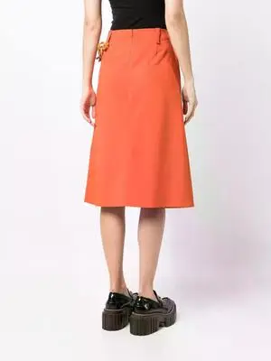 Stella McCartney Falabella Chain A-line Skirt