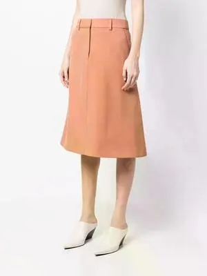Stella McCartney Knitted Straight Skirt - Pink