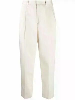 Woolrich Straight-leg Cropped Trousers - Neutrals
