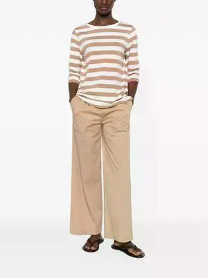 Majestic Filatures Stripe-pattern T-shirt