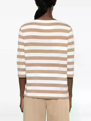 Majestic Filatures Stripe-pattern T-shirt