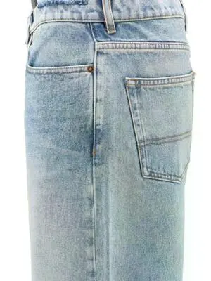 GOLDEN GOOSE Faded-effect Wide-leg Jeans