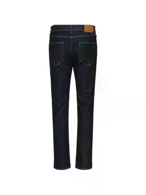 Loro Piana Quarona Straight-leg Jeans With Contrast Topstitching