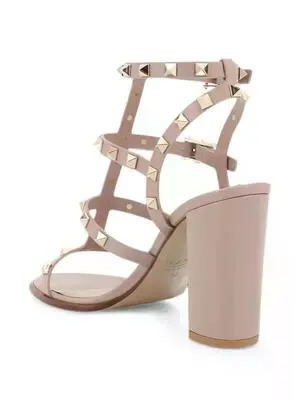 Valentino Garavani Rockstud-embellished Caged-design Heeled Sandals