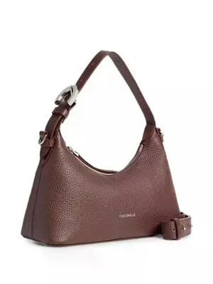 COCCINELLE Buckle-detail Pebbled Leather Tote Bag