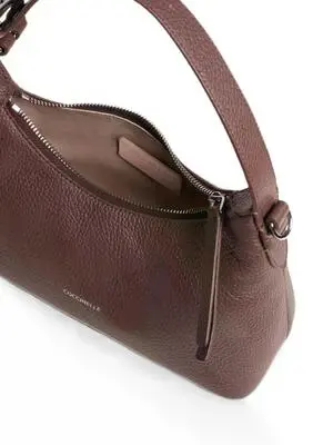 COCCINELLE Buckle-detail Pebbled Leather Tote Bag