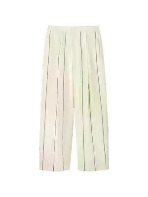 Jacquemus Striped Wide-leg Pants - Neutrals
