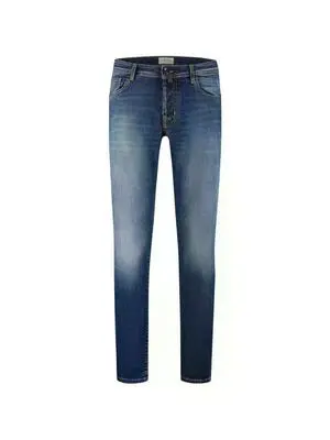 Jacob Cohen Faded-effect Slim-fit Jeans - Blue