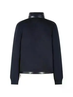 Moncler Logo-patch Padded Jacket - Blue