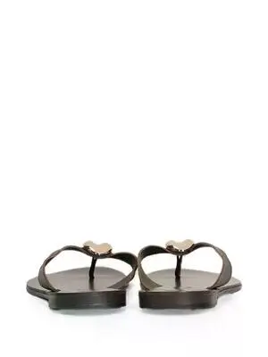 NICOLAS LAINAS Hardware-detail Leather Sandals