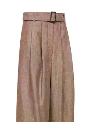 BATAKOVIC Portofino Belted Pleated Trousers