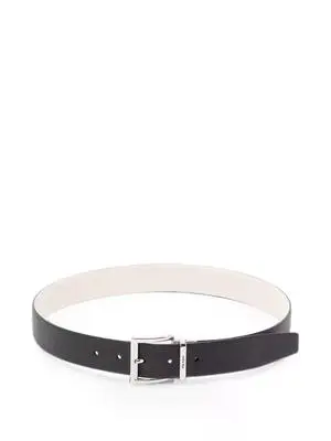 Prada Reversible Leather Belt - Black