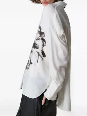 Paul Smith Daisy Placement Print Shirt