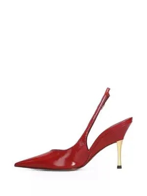 AREZZO Buckle-fastening Leather Pumps