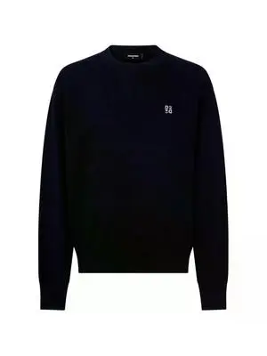 Dsquared2 Metal Upside Down Knit Pullover