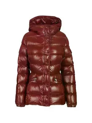 Moncler Logo-patch Padded Jacket - Red