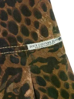 Juicy Couture Animal-print Pleated Mini Dress