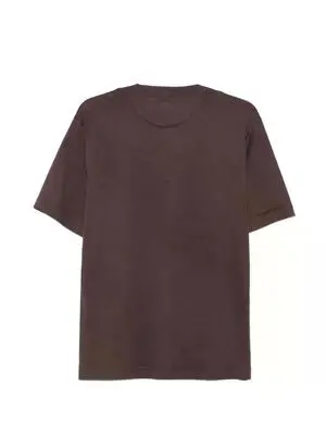 Eleventy Logo-embroidery T-shirt