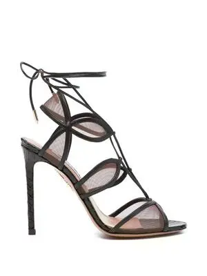 AQUAZZURA Lace-up Pumps - Black