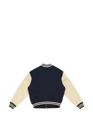 HTC LOS ANGELES College Logo-embroidered Varsity Jacket