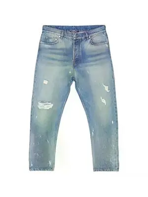 HTC LOS ANGELES Distressed Loose-fit Jeans - Blue