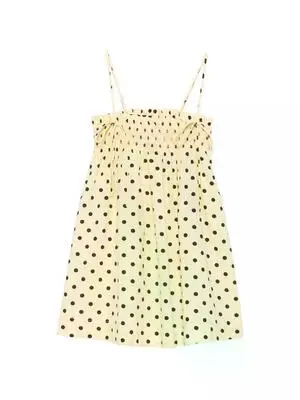 DAMSON MADDER Lilo Polka-dot Mini Dress