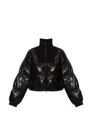 DIESEL® High-neck Puffer Jacket - Black