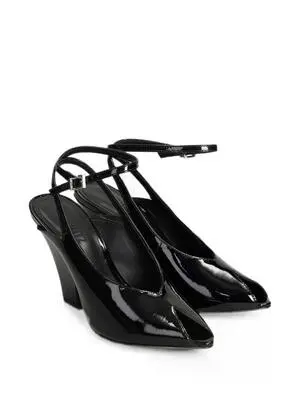Schutz Patent-leather Ankle-strap Pumps