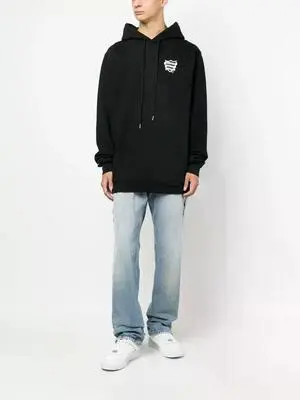 HTC LOS ANGELES Logo-print Cotton Hoodie