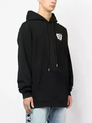 HTC LOS ANGELES Logo-print Cotton Hoodie