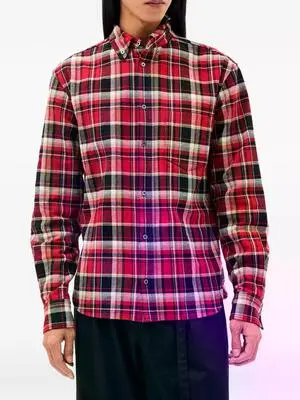 ANN DEMEULEMEESTER Check-print Shirt