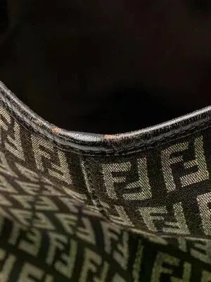 Fendi Zucchino Canvas Tote Bag