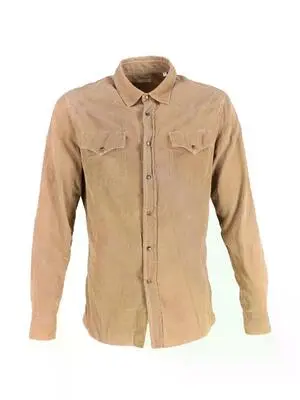 Brunello Cucinelli Corduroy Western Shirt - Neutrals