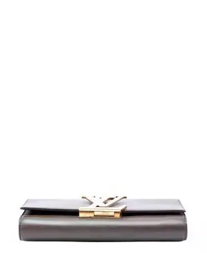 LOUIS VUITTON 2013 Leather Louise Chain Mm Shoulder Bag - Grey