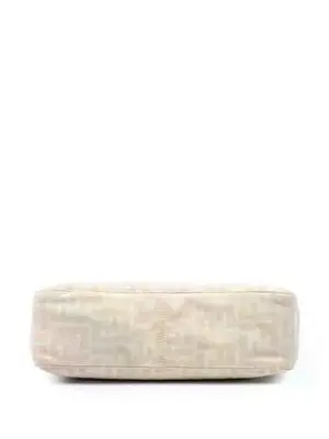 Fendi Zucca Canvas Shoulder Bag