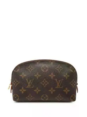 LOUIS VUITTON 2003 Monogram Cosmetic Pm Pouch - Brown