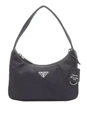 Prada 2013-2026 Mini Re Nylon Re Edition 2000 Shoulder Bag - Black